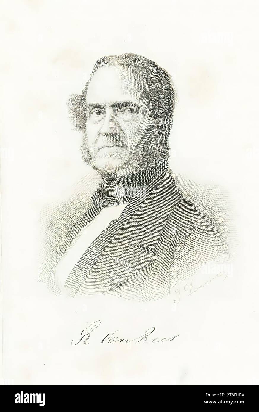 J Ask. R Van Rees Stock Photo - Alamy