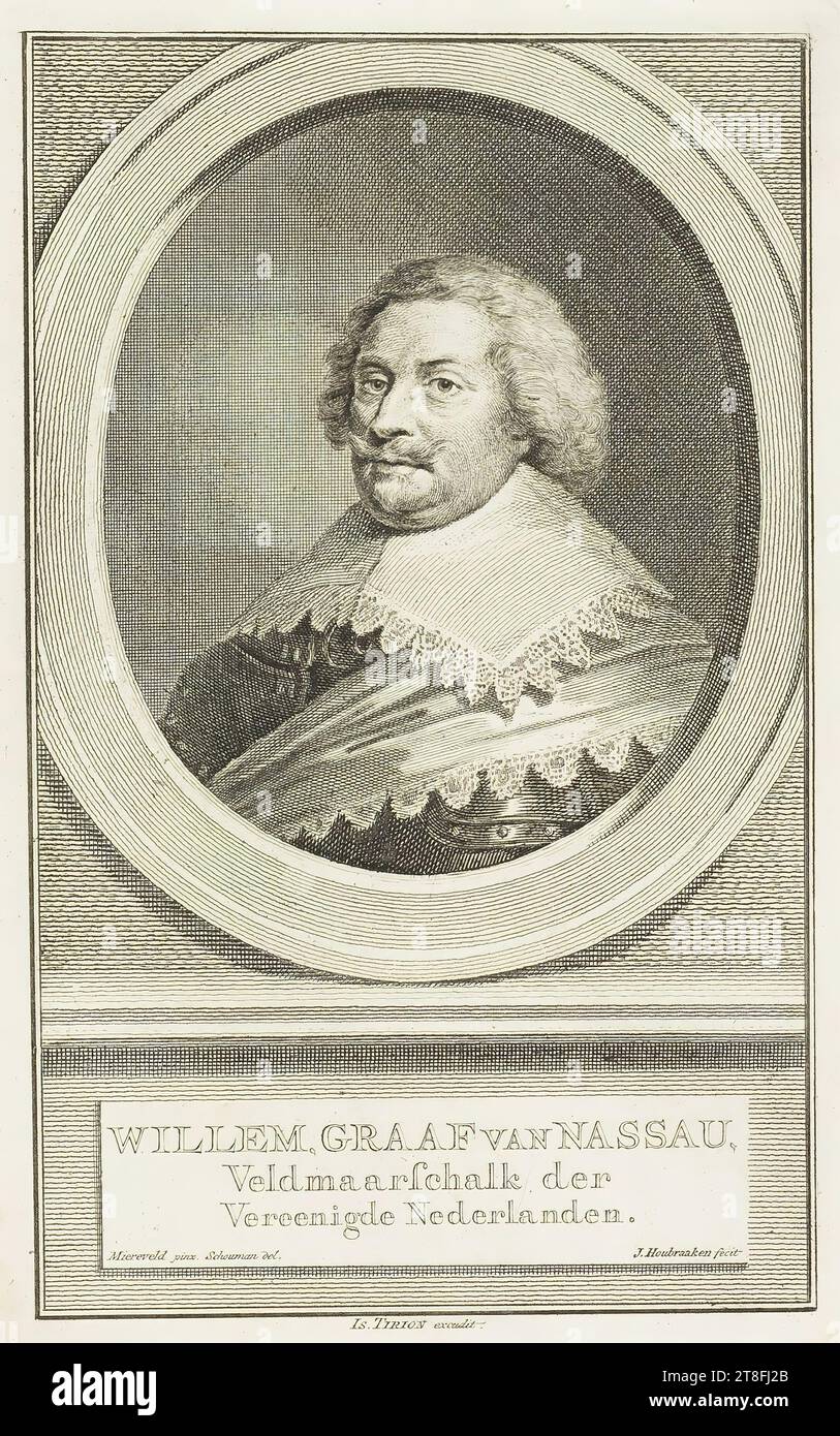 WILLEM, GRAF VAN NASSAU, Field Marshal of the, United Netherlands ...