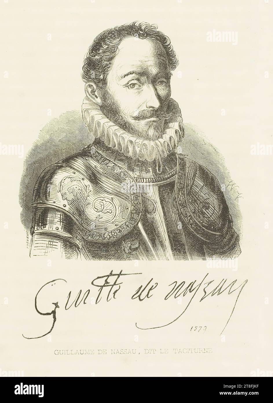 Guille de nassau signature hi-res stock photography and images - Alamy