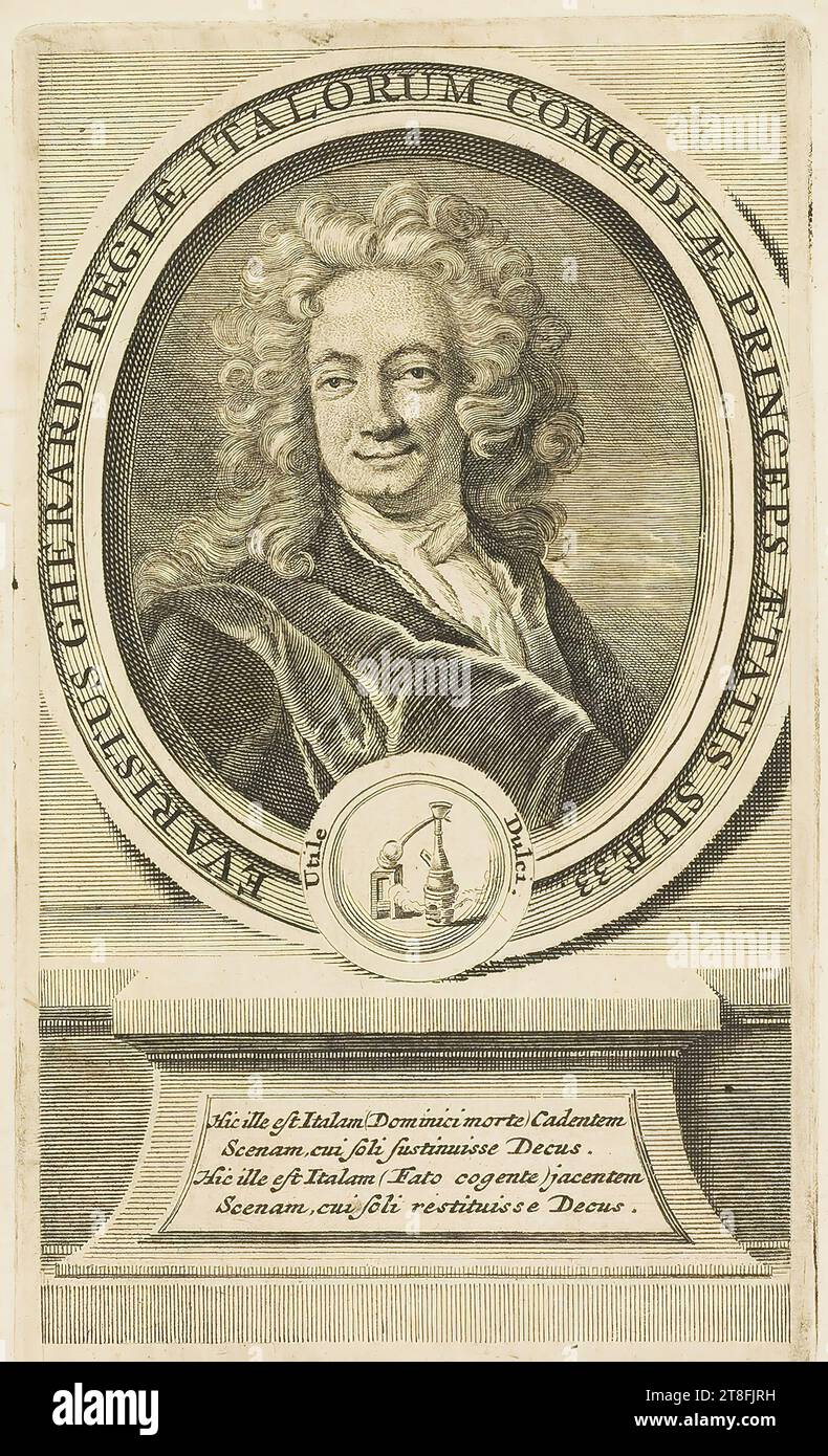 EVARISTUS CHERARDI, THE PRINCE OF ITALIAN COMEDY, HIS AGE 33. Utile ...