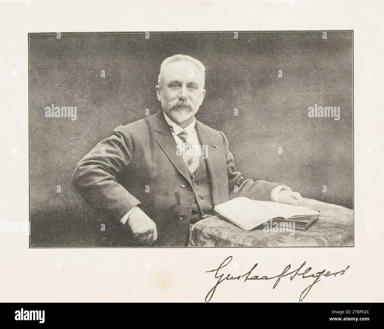 Gustavus Seger's signature. illustration from: SEGERS Gustaaf: a ...