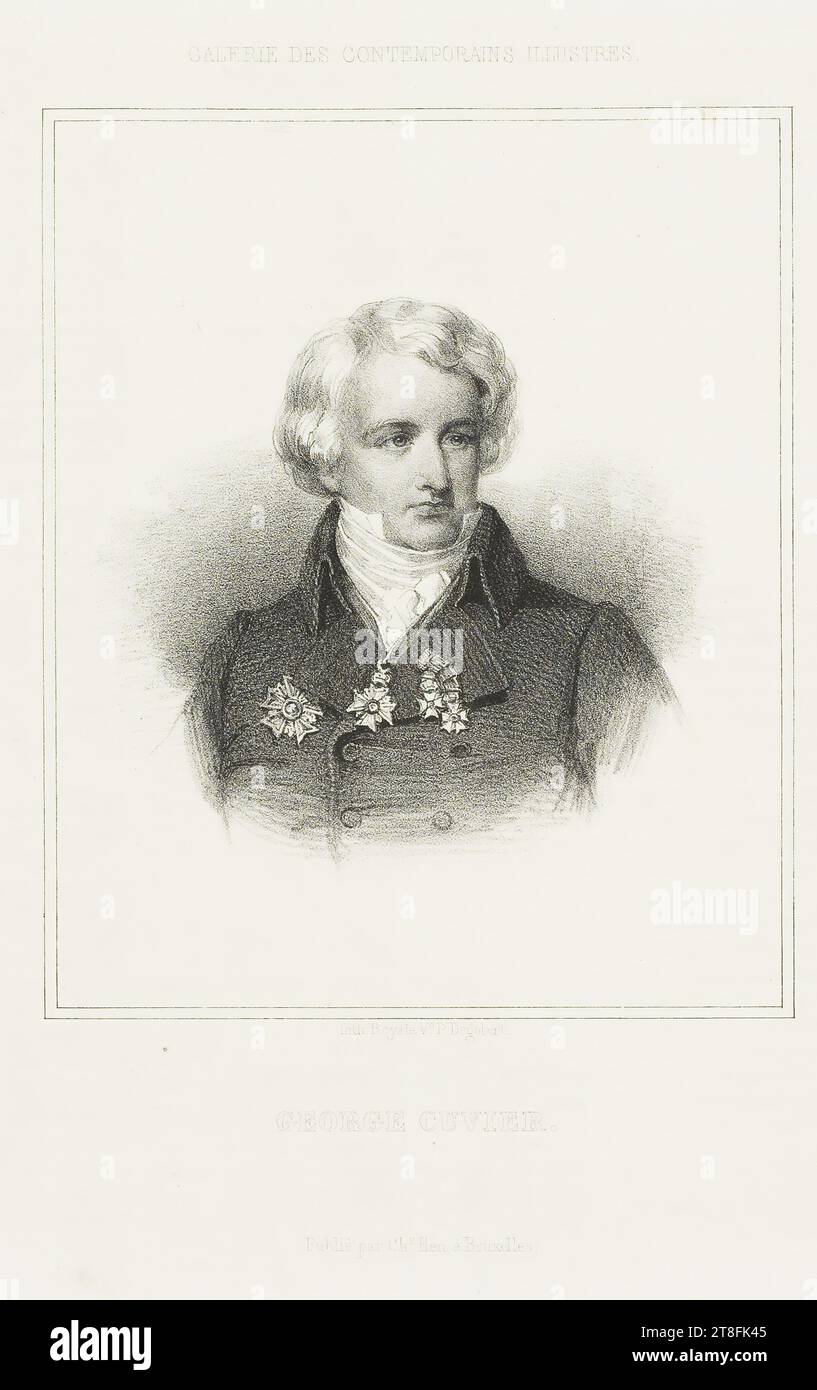 GALLERY OF ILLUSTRATED CONTEMPORARIES. Lit. Royal Ve. P. Degobert ...