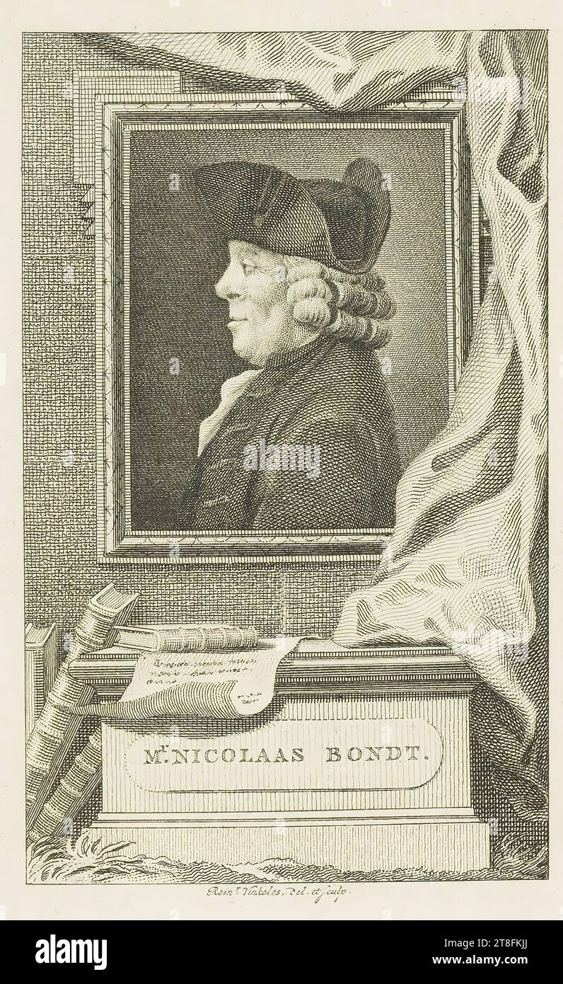 mr. NICOLAAS BONDT. Reinr. Vinkeles, del. and sculpt Stock Photo - Alamy