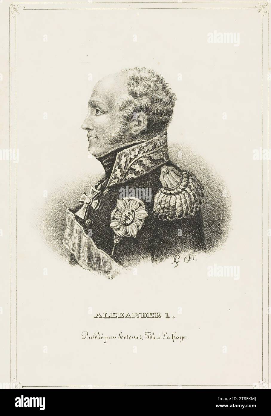 G.A. ALEXANDER 1. Published by Soetens & Sons, The Hague. illustration ...