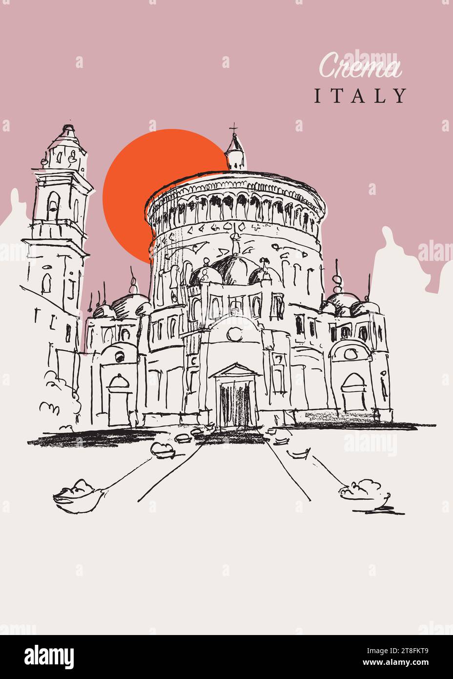 Vector hand drawn sketch illustration of Stock Photo - Alamy