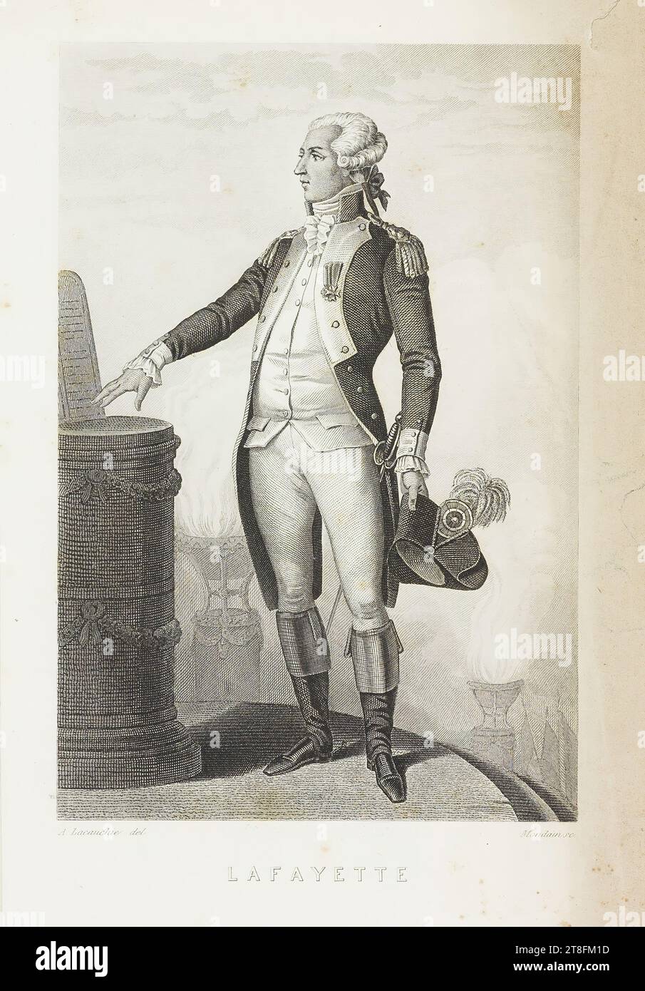 A. Lacauchie del. Socialite sc. LAFAYETTE. illustration from ...