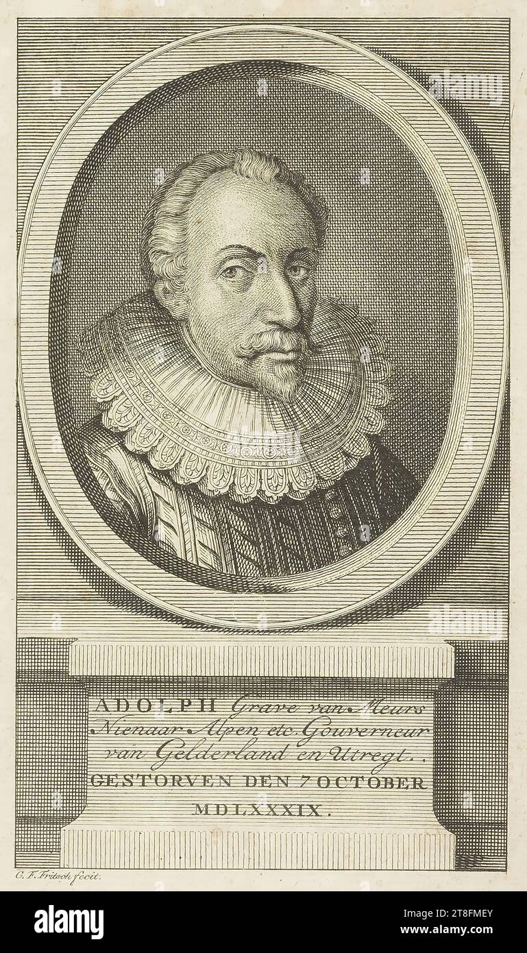 ADOLPH Count of Mountains, Nienaar Alps etc. Governor, of Gelderland ...