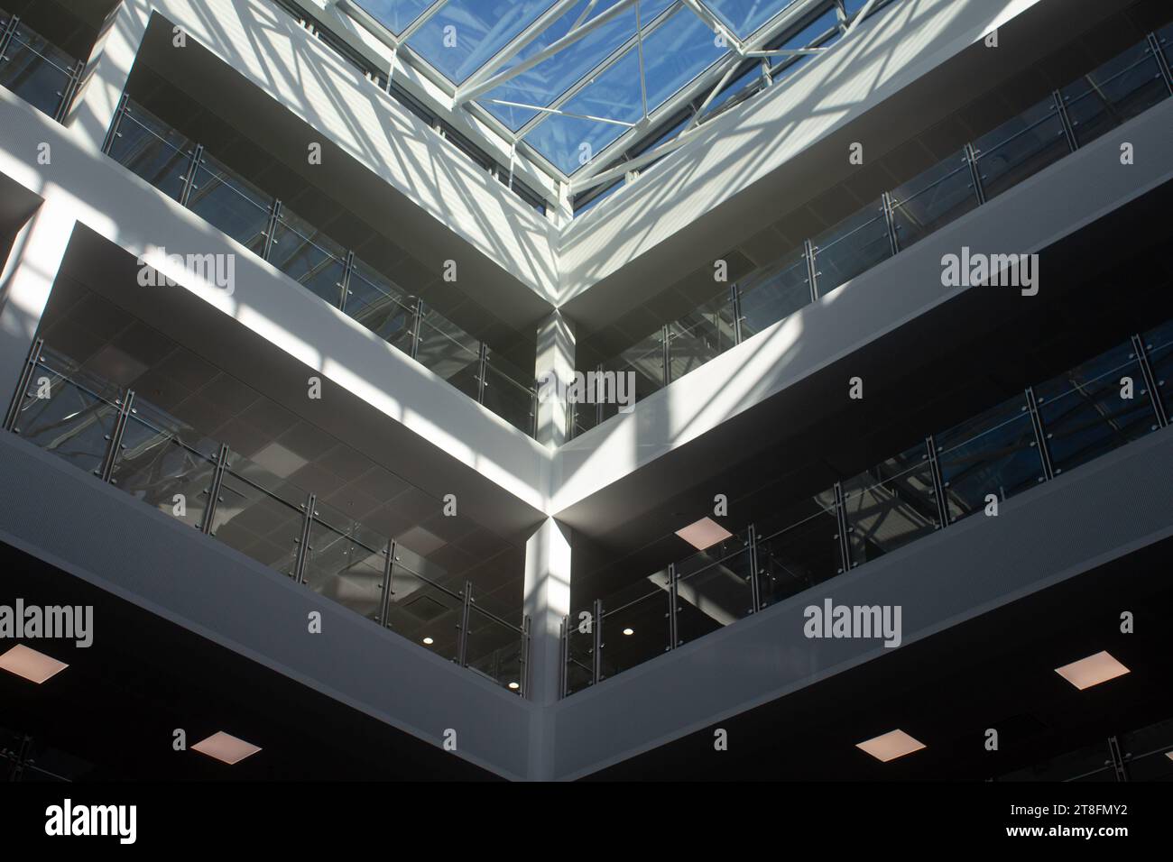 glass geometric building Stock Photo - Alamy