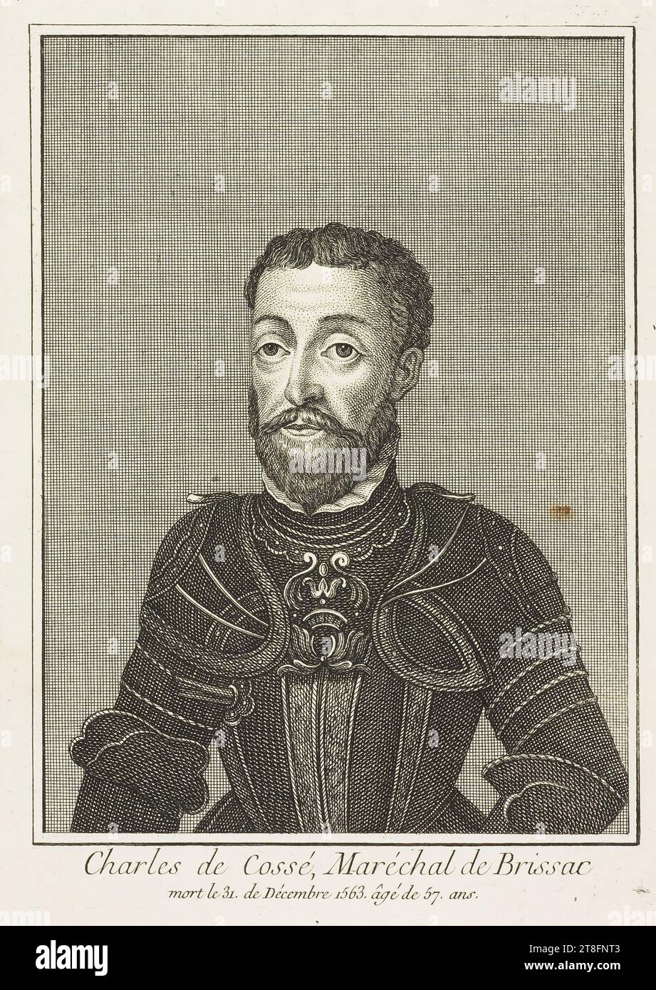 Charles de Cossé, Maréchal de Brissac, died December 31, 1563, aged 57 ...