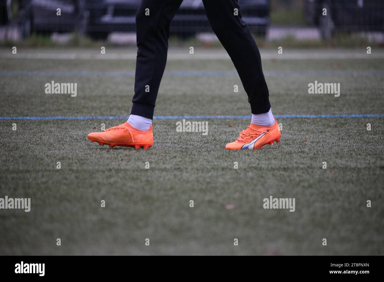 Black cleats hi-res stock photography and images - Alamy