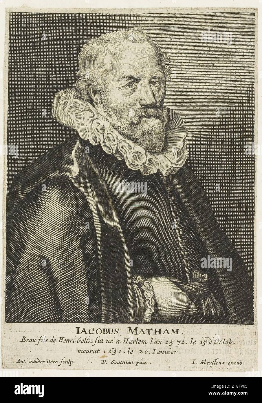 IACOBUS MATHAM, son-in-law of Henri Goltz. was born in Hærlem in the ...