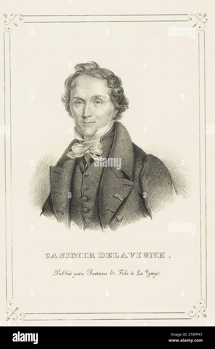 CASIMIR DELAVIGNE. Published by Soetens & Son at the Haije ...
