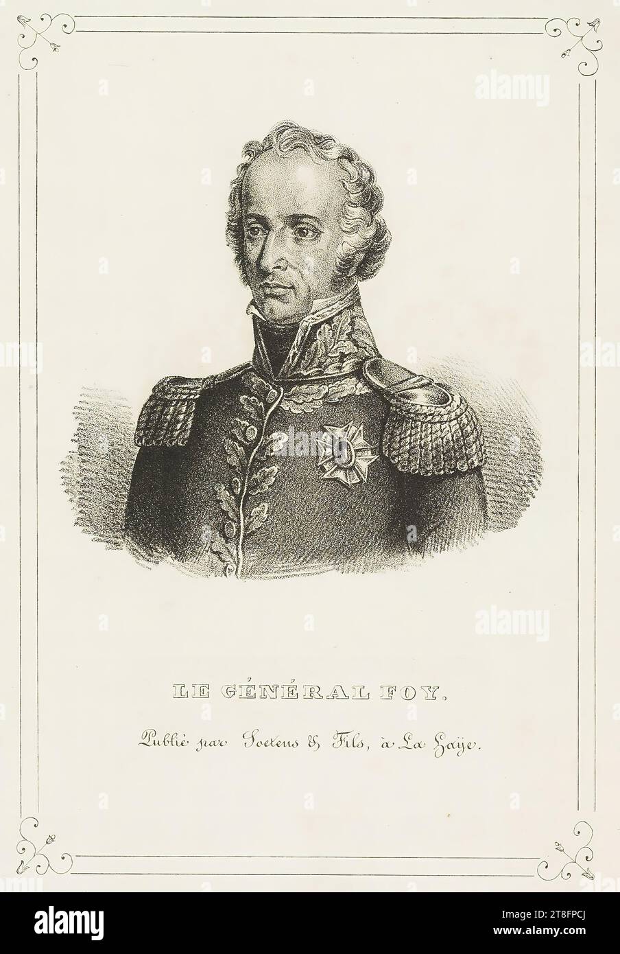 GENERAL FOY. Published by Soetens & Fils, The Hague. illustration from ...