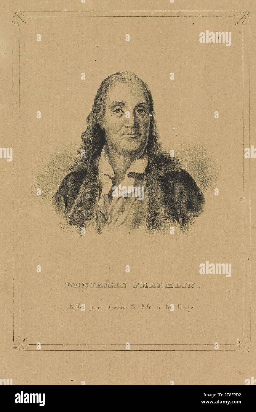 WCCvC. BENJAMIN FRANKLIN. Published by Soetens & Fils, The Hague ...