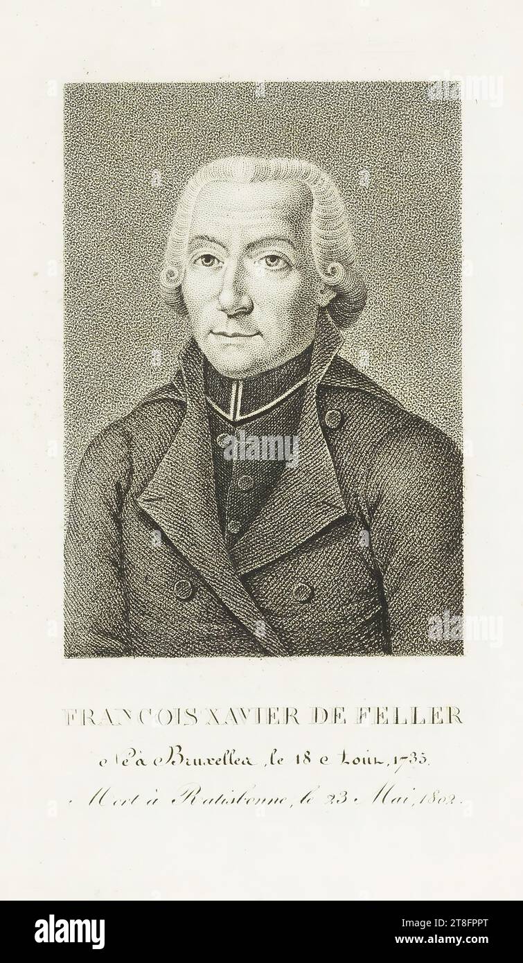 Francois xavier de feller hi-res stock photography and images - Alamy