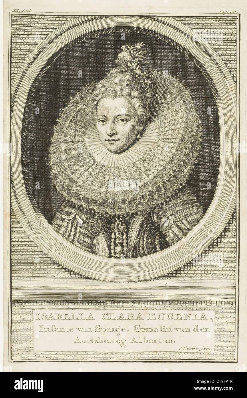 ISABELLA CLARA EUGENIA, Infante of Spain, Gemalin of the, Archduke ...