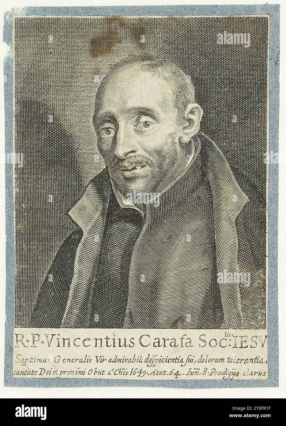 R.P.Vincentius Carafa Soctis: IESV, Seventh General A man of admirable ...