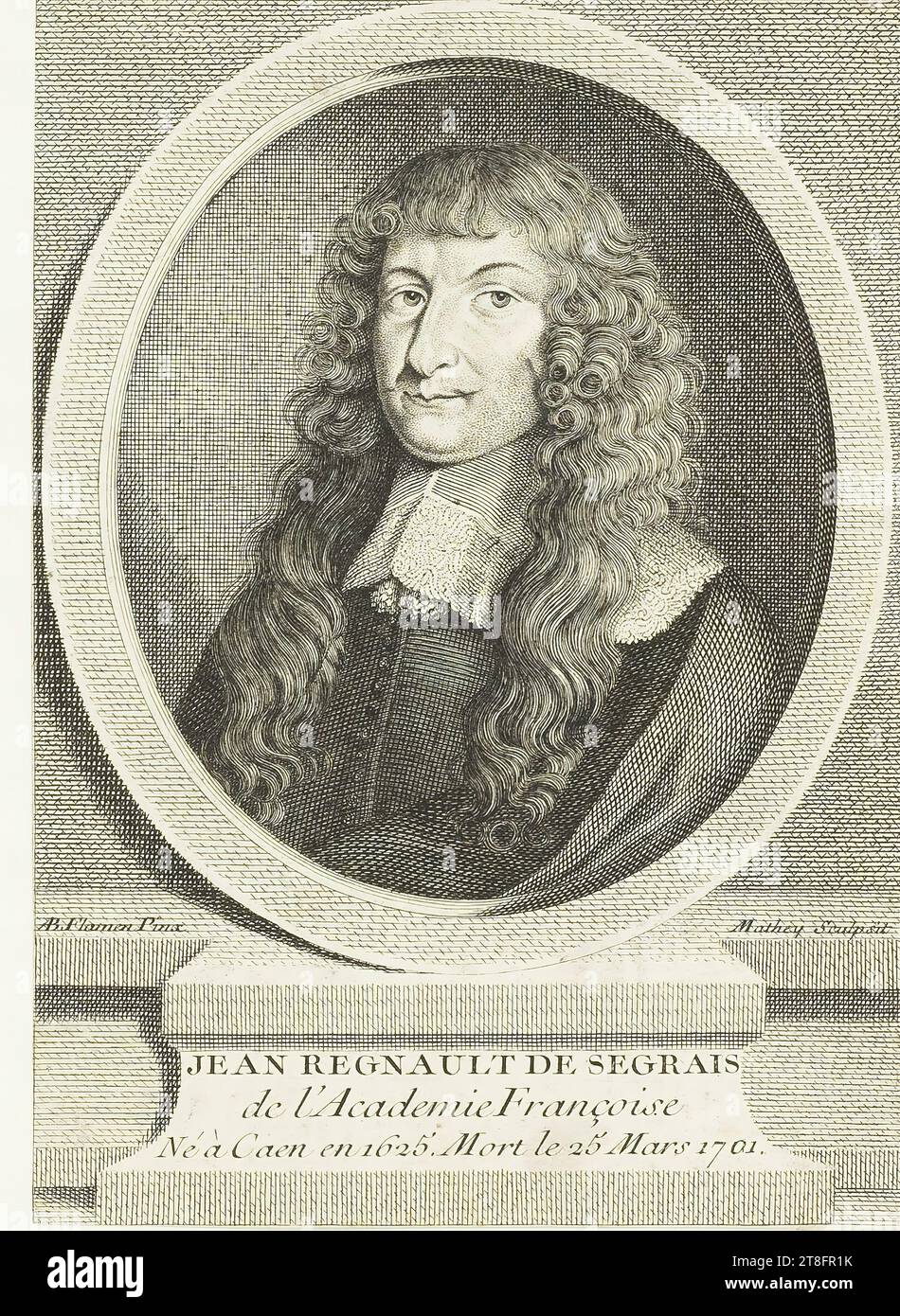 AB Flamenpinx. Mathey sculpted. JEAN REGNAULT DE SEGRAIS, of the ...