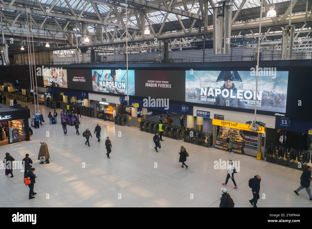 London, UK. 20 November 2023. Napoleon, the new film advertised at ...