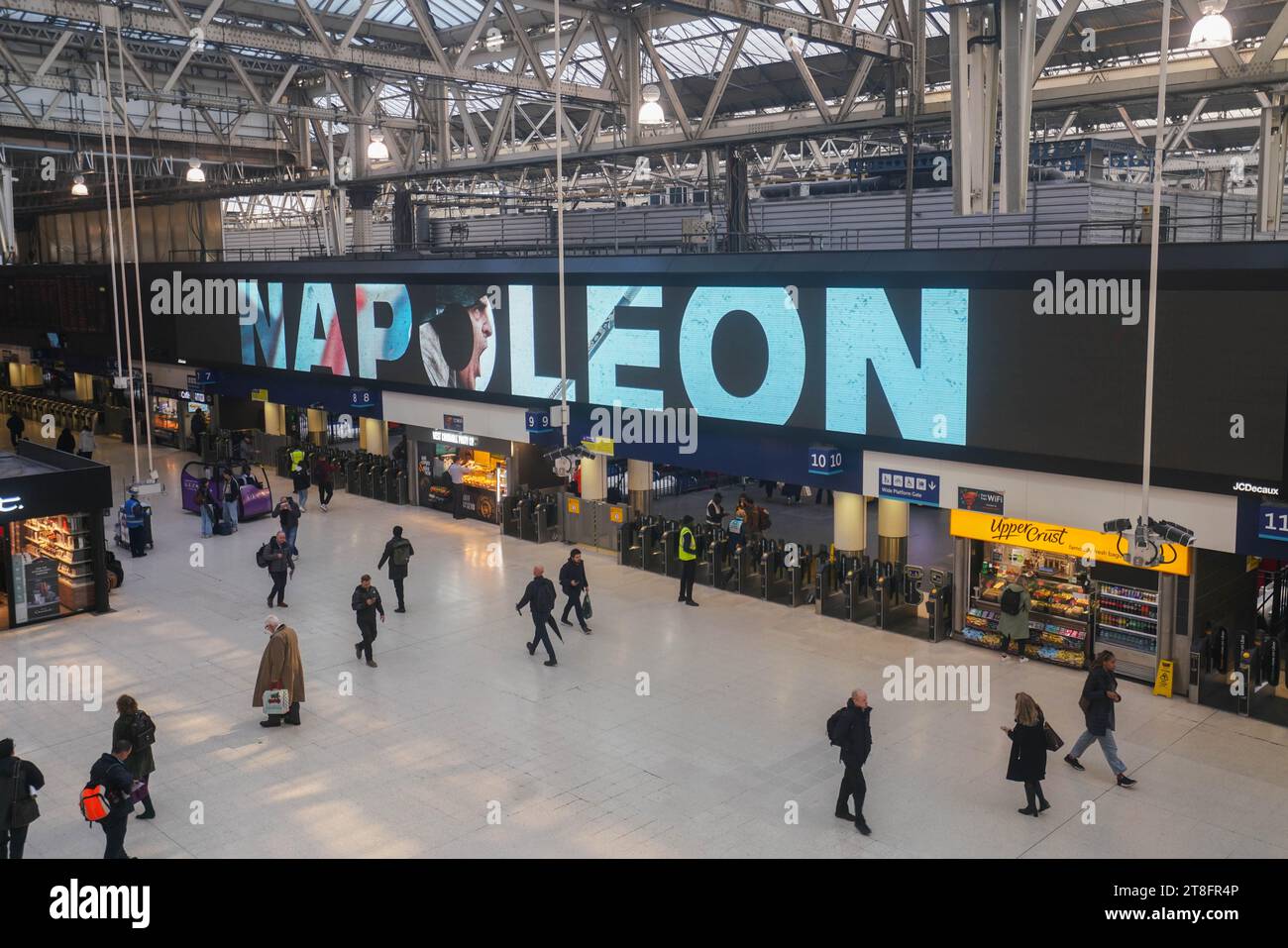 London, UK. 20 November 2023. Napoleon, the new film advertised at ...