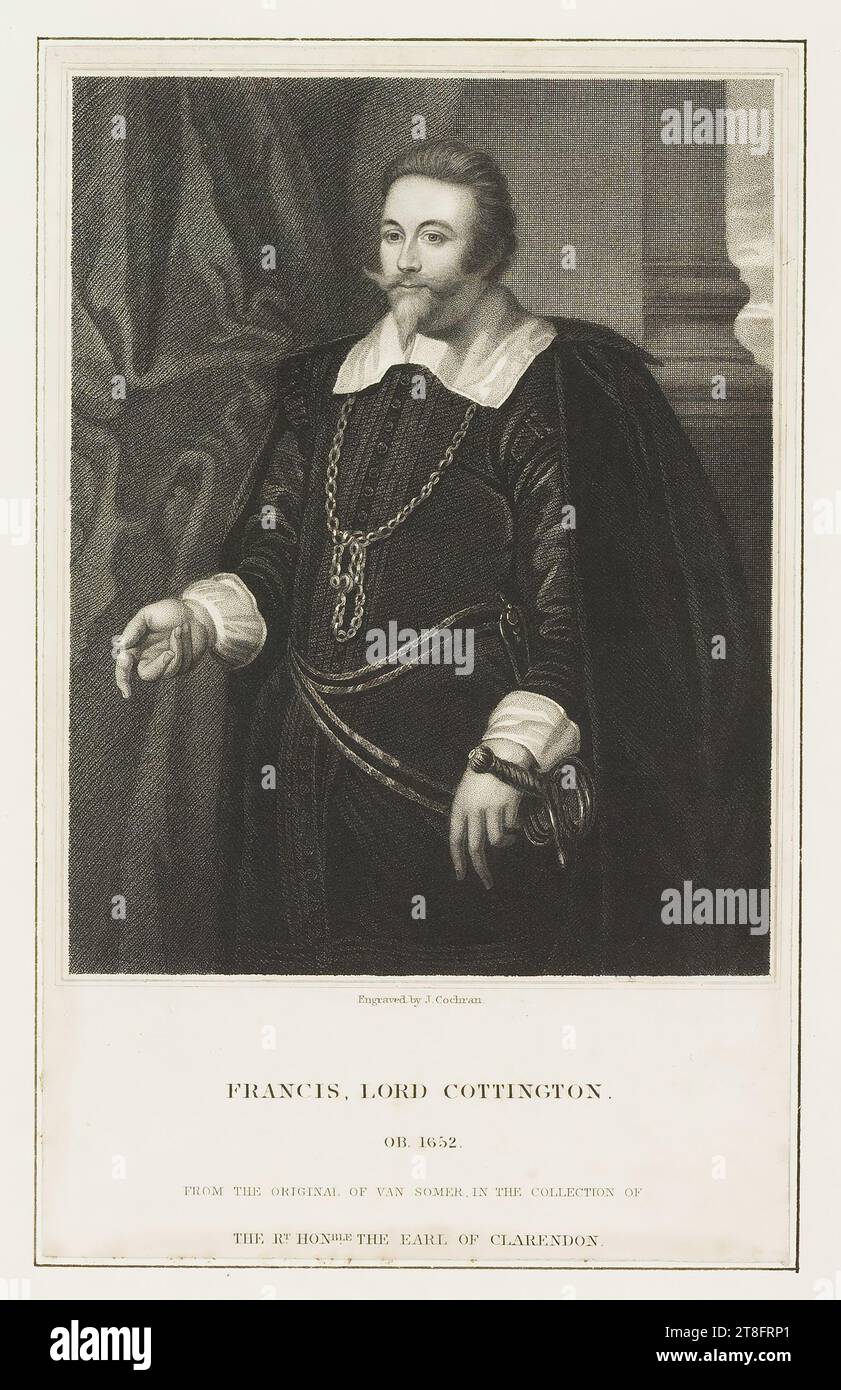 Engraved by J. Cochran. FRANCIS, LORD COTTINGTON., OB. 1652. FROM THE ...