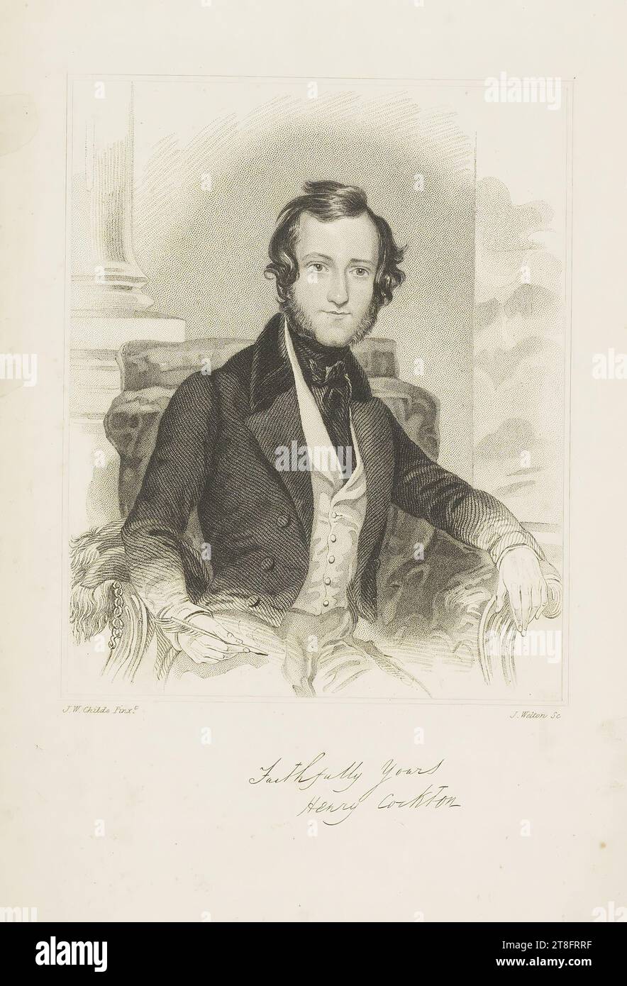 Henry cockton manuscript hi-res stock photography and images - Alamy