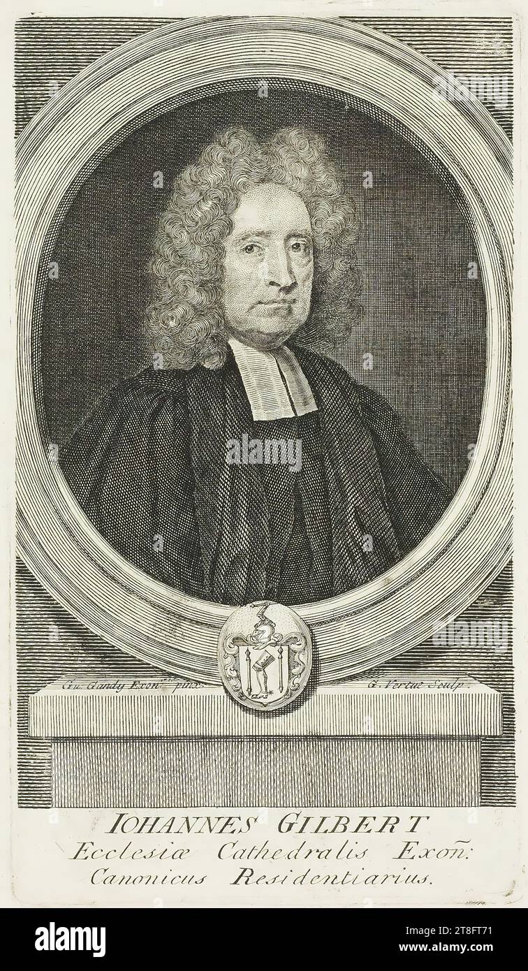 Gu. Gandy Exon pine tree G. Vertue Sculp. JOHN GILBERT, Exoñ of the ...