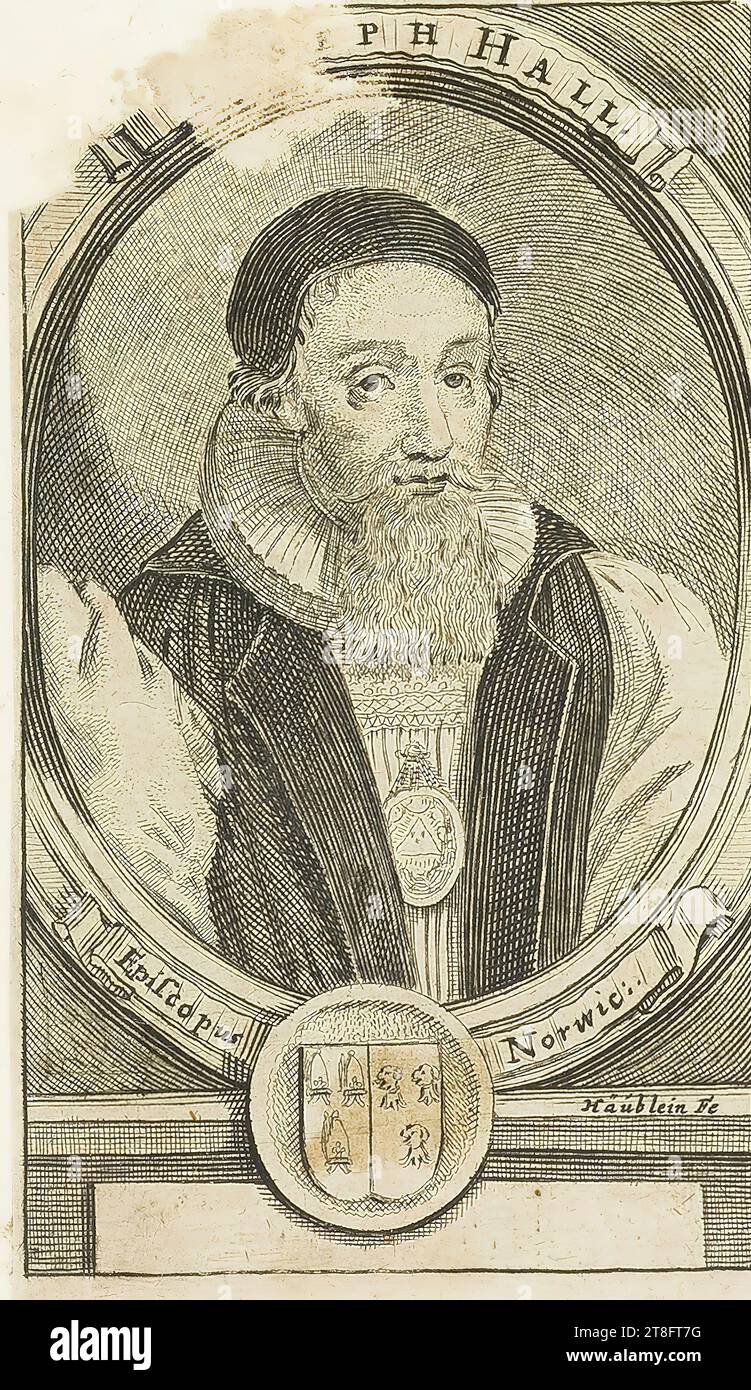 JOSEPH HALL. Bishop of Norwich. Haublein fc Stock Photo - Alamy
