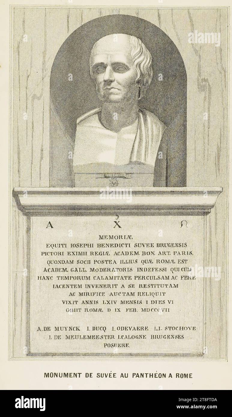 A X ∩, IN MEMORY OF JOSEPH BENEDICT SUEVIUS OF BRUGENSIS, AN EXCELLENT ...