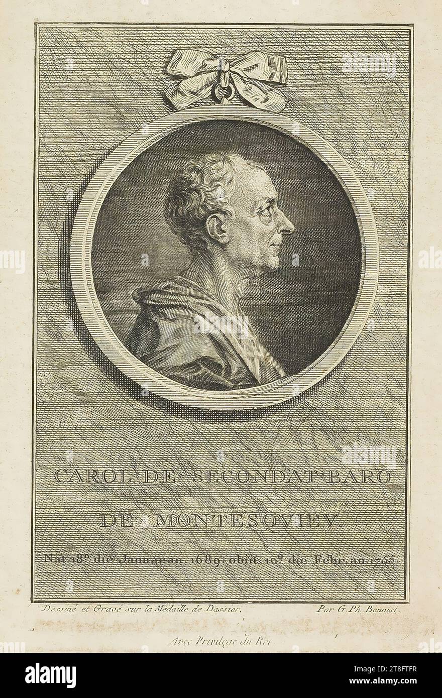 Carol de secondat baro hi-res stock photography and images - Alamy