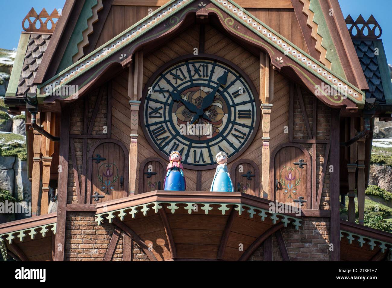 Hong Kong, Hong Kong. 20th Nov, 2023. A General view showing the clock ...
