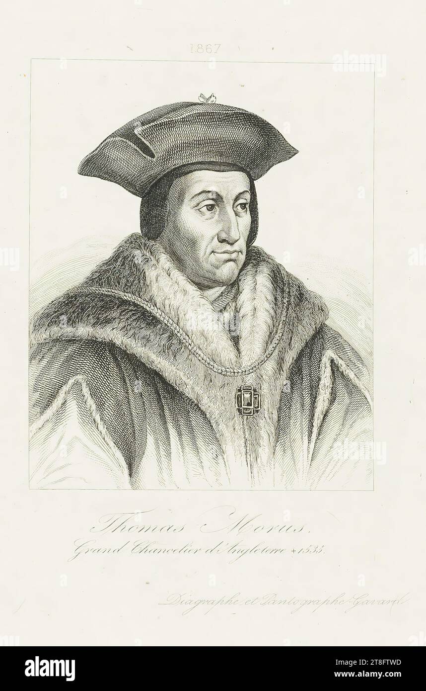 274. 1867. Thomas Morus., Grand Chancellor of England +1535. The Red ...
