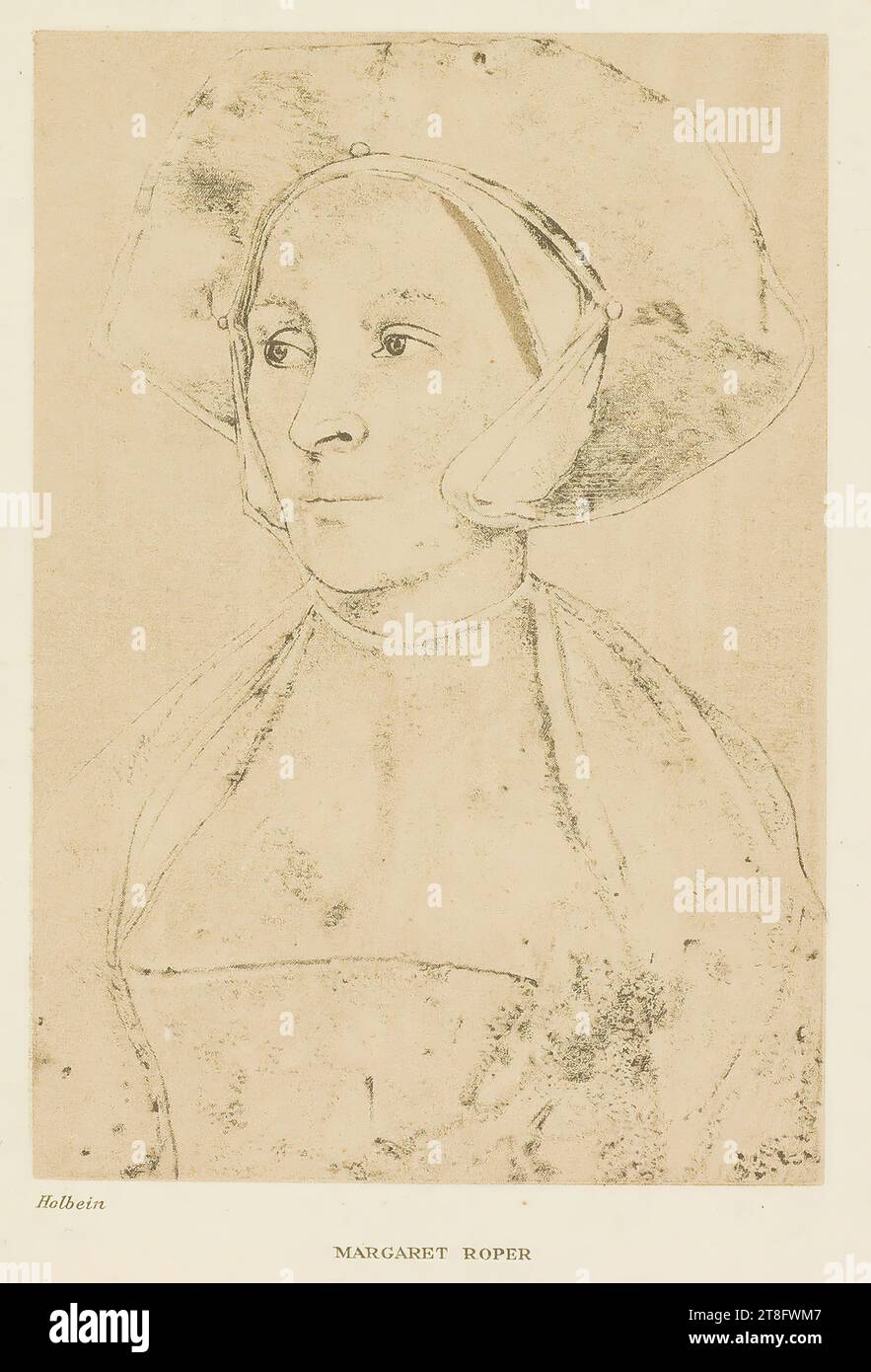 Holbein. MARGARET ROPER Stock Photo - Alamy