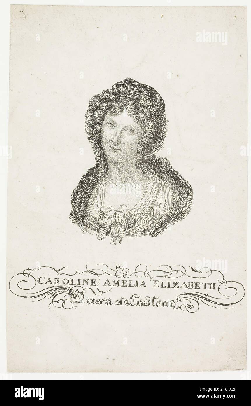 CAROLINE AMELIA ELIZABETH, Queen of England Stock Photo - Alamy