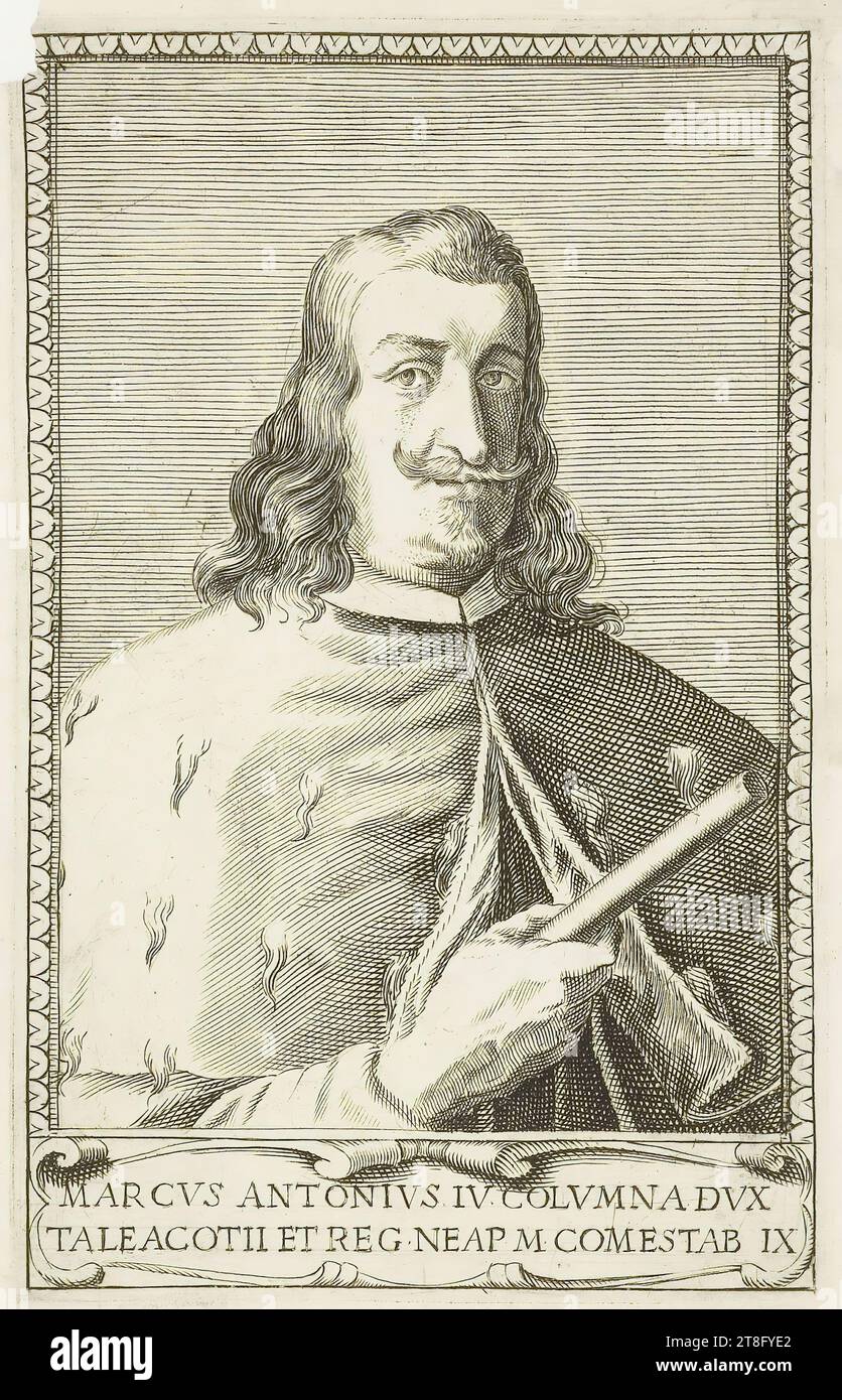 MARCUS ANTHONY IV.COLVMNA DVX, TALEACOTII ET REG.NEAP.M.COMESTAB IX ...
