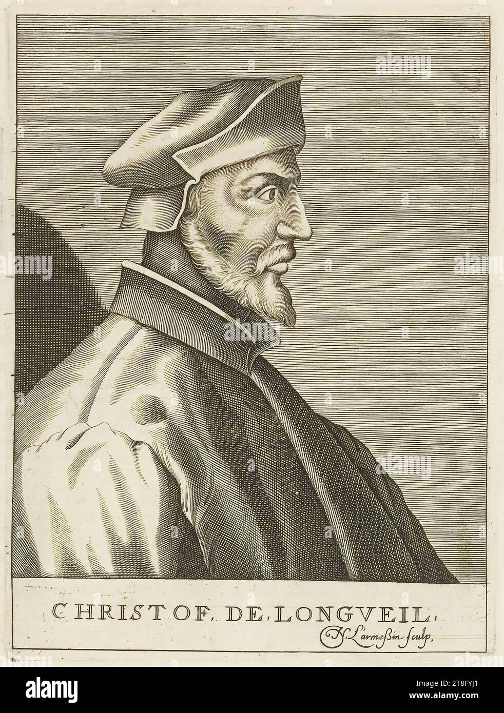 CHRISTOF, DE, LONGVEIL,. N.L'armessin sculpt Stock Photo - Alamy