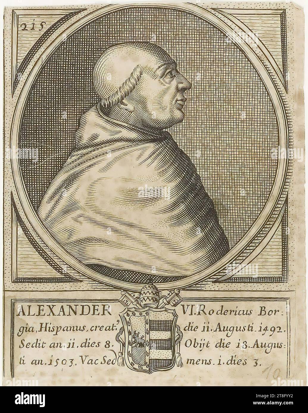 2i5. ALEXANDER VI. Roderic Boru003d, gia, a Spaniard, creates on the ii ...