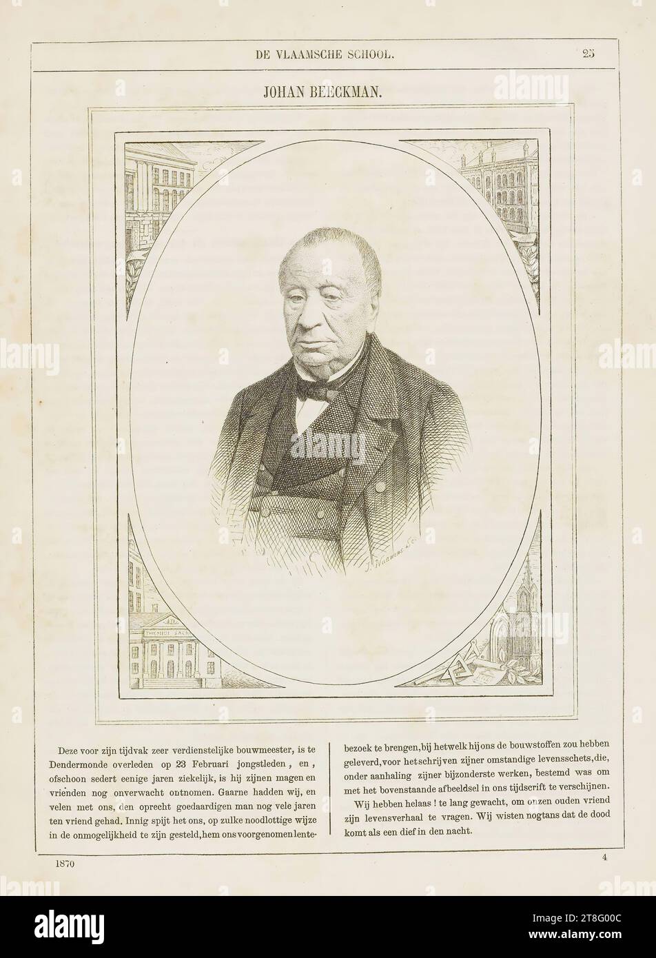 biography continues on back cover. J.Nauwens Sc. THE FLAMISH SCHOOL. 23 ...