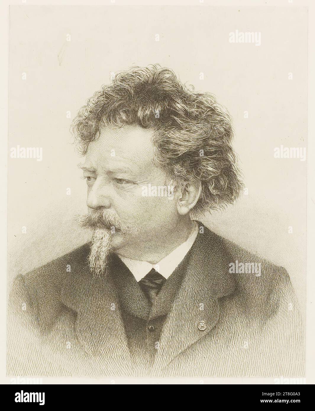 Possible graphic artist Auguste Danse (1829-1929, Belgian draftsman ...