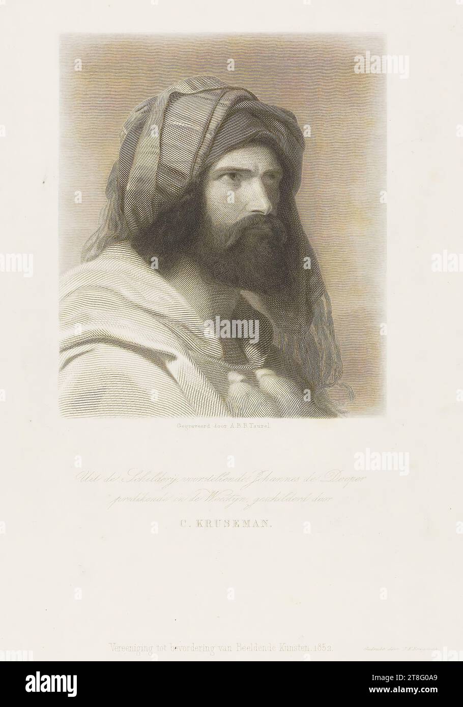 Engraved by A.B.B. Taurel. J.P. Lange sculps. From the Painting depicting John the Baptist ...