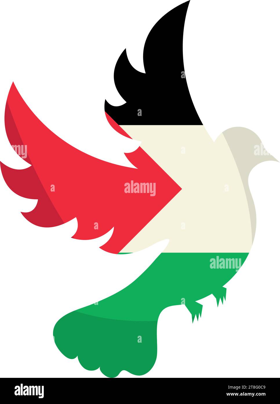 palestine peace dove Stock Vector Image & Art - Alamy