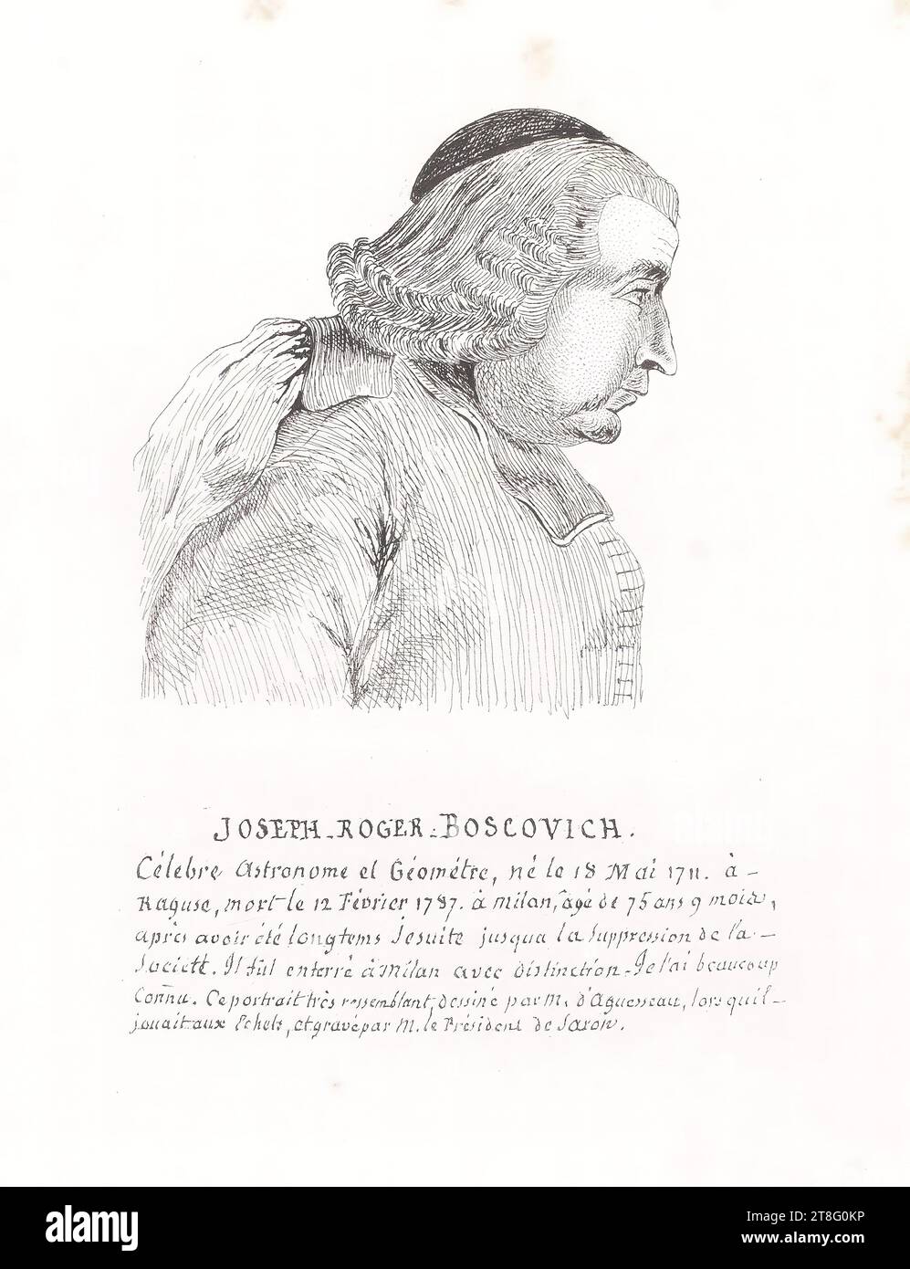 Roger boscovich hi-res stock photography and images - Alamy