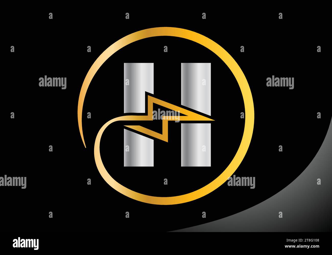 Letter h bolt hi-res stock photography and images - Alamy