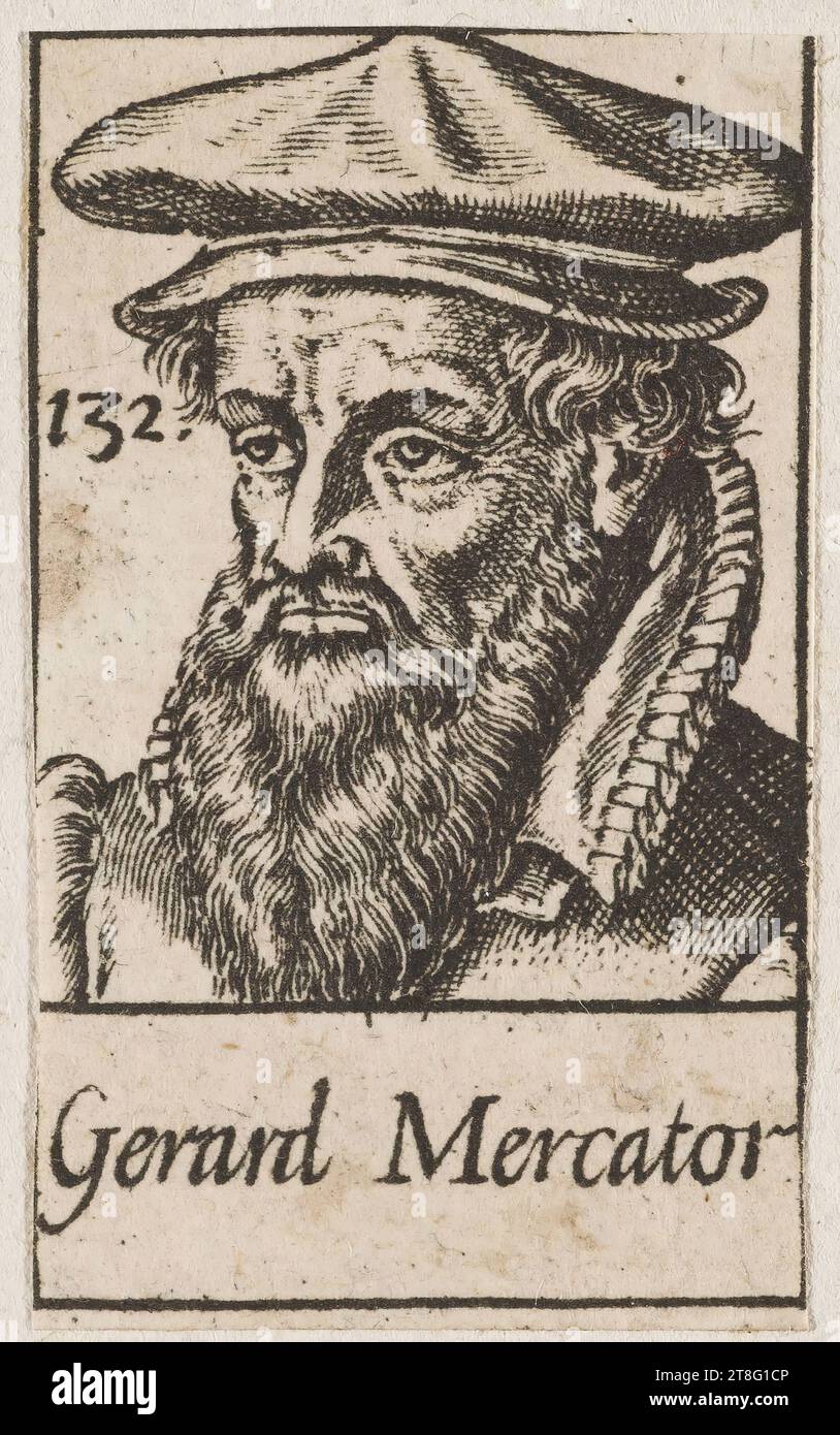 Originally one big print, each portrait was probably intended to be cut ...