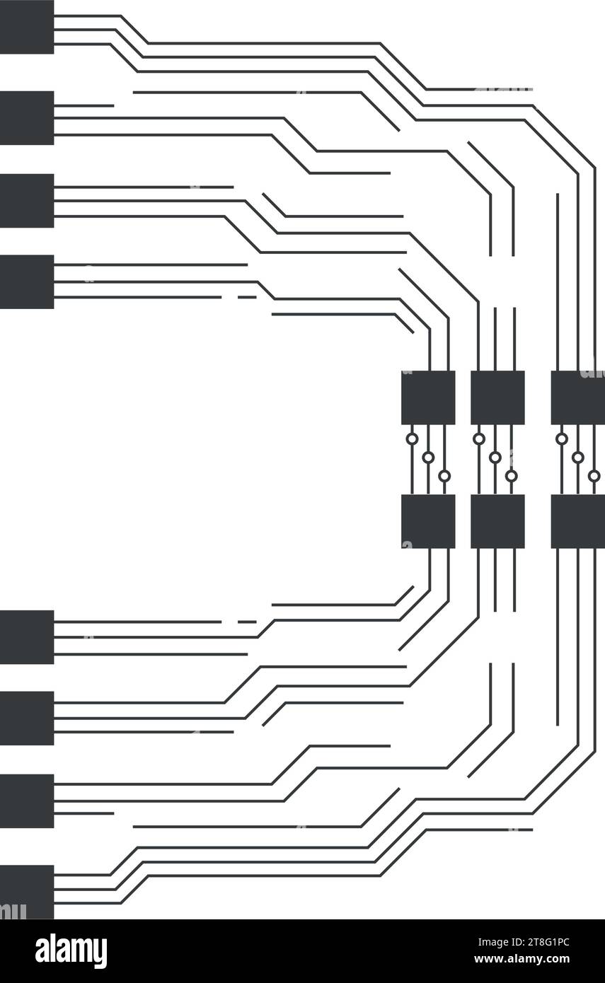 circuit electric design Stock Vector Image & Art - Alamy