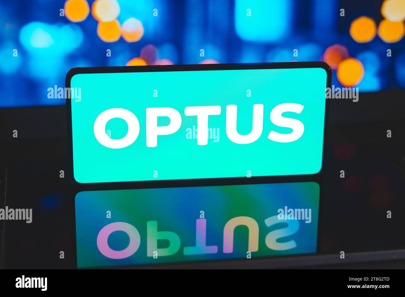 Optus logo hi-res stock photography and images - Alamy
