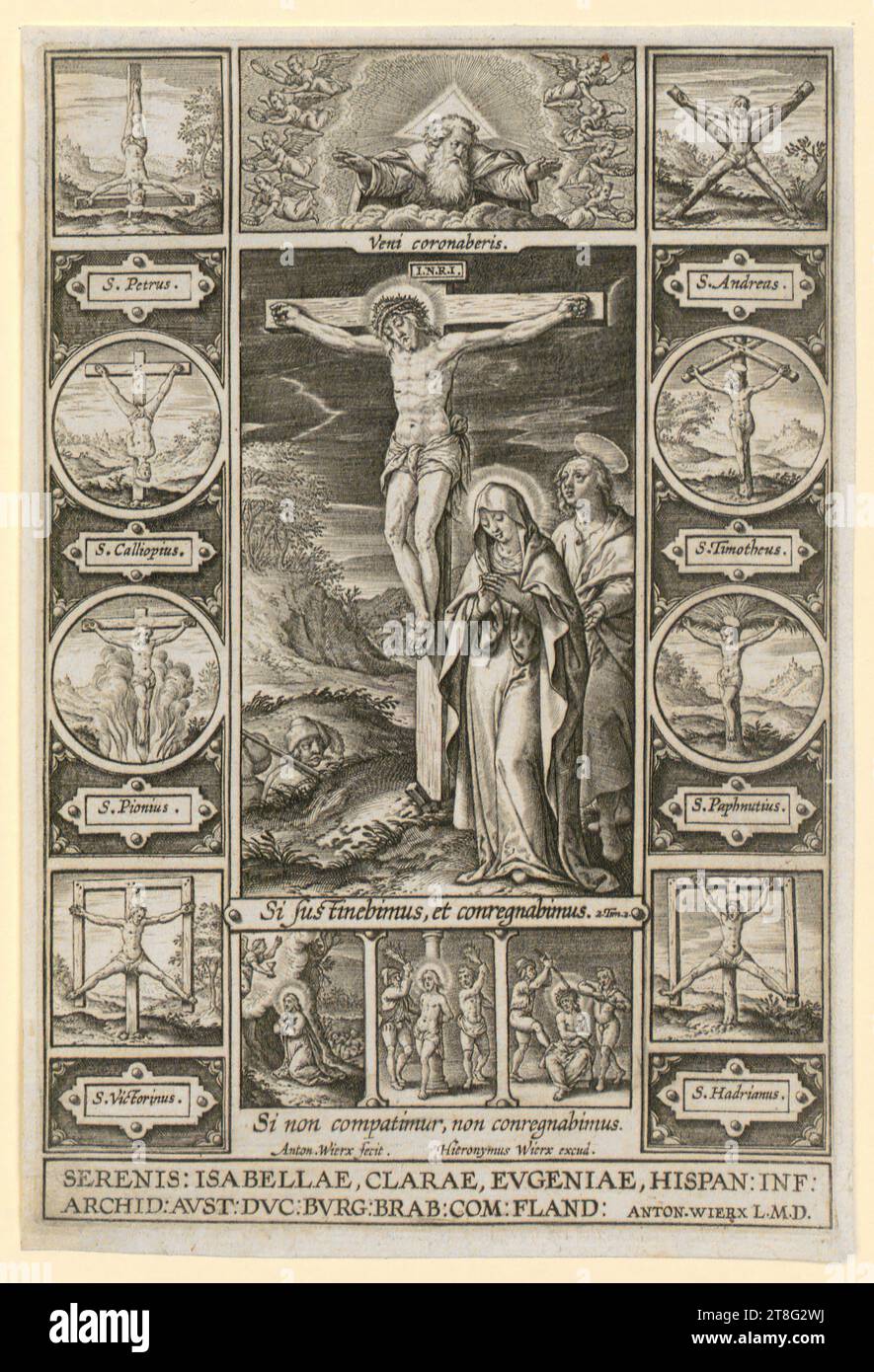 Crucified male martyrs hi-res stock photography and images - Alamy