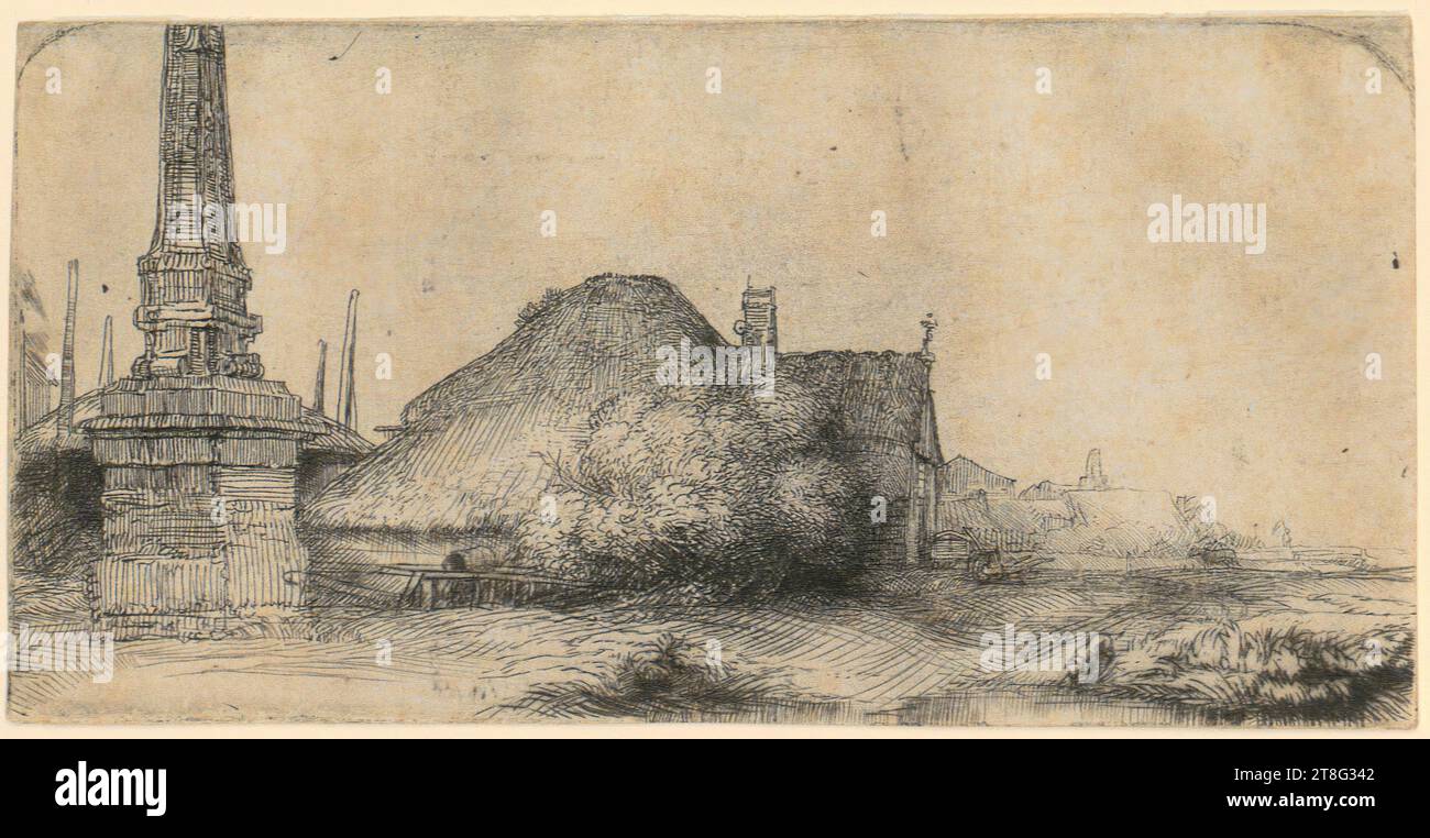 Rembrandt Harmensz. van Rijn (1606 - 1669), artist, Landscape with ...