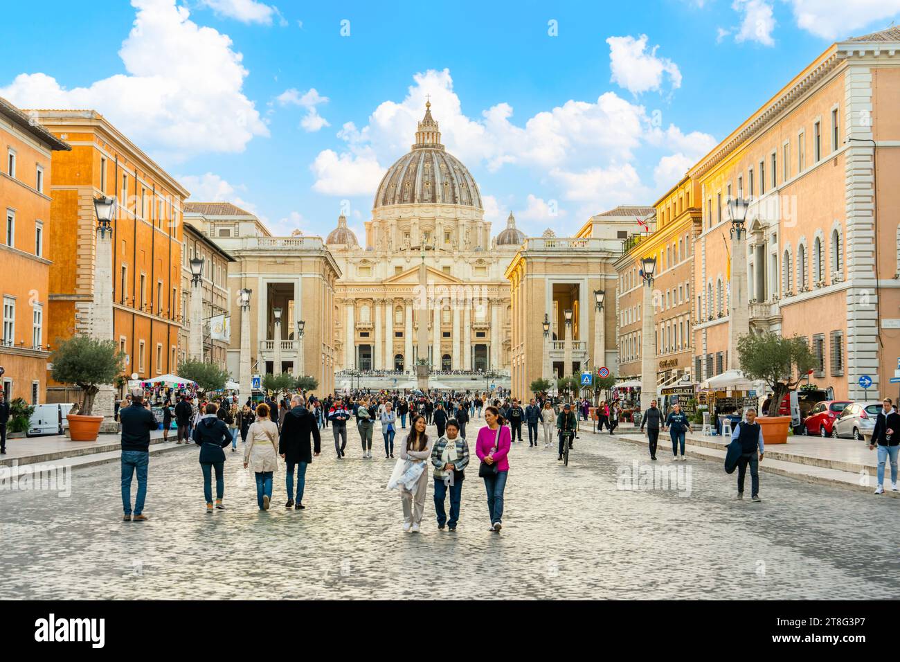 Rome, Italy, 8 november 2023 - The St. Peter's Basilica (Basilica di ...