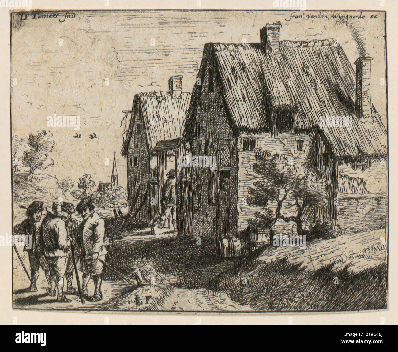 Upper left inscribed d teniers hi-res stock photography and images - Alamy